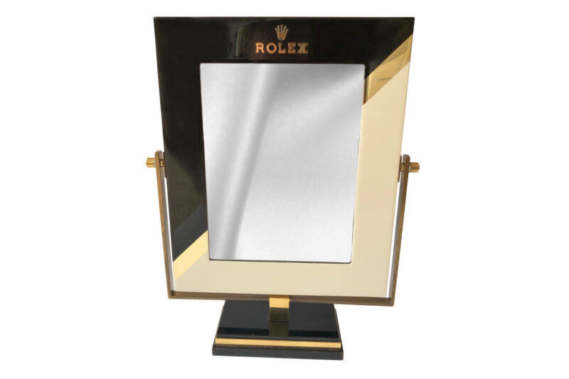 Rolex Shop Display Mirror 1970s | TheWatchSalon.Com